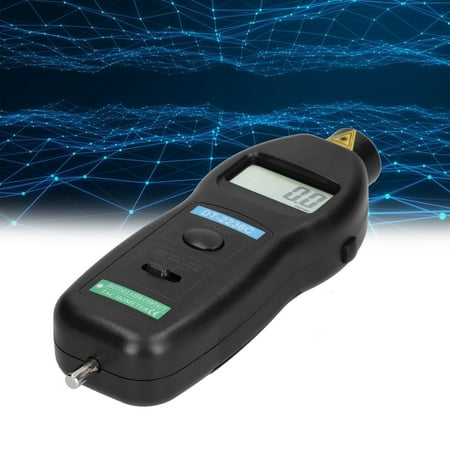 Haofy Digital Photo Tachometer Contact Measurement Speed Tach Meter for ...