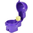 Hutzler Egg To-Go Container with Salt Shaker, Purple - Walmart.com