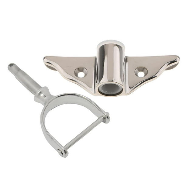 Yate 1-7 / 8 "Oar Lock Montaje lateral Rowlock 1/2" Zócalos de vástago ...