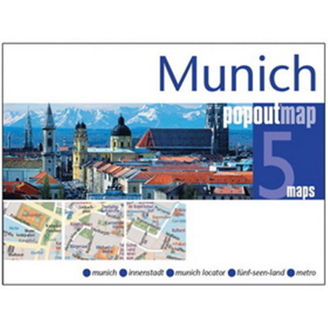 Universal Map 26980 Munich Popout Map - Walmart.com