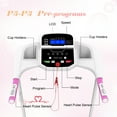 Walmart 2 5hp Foldable Treadmill Electric Running Machine With Heart