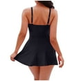 Daiosportswear Women One Piece Swimdress Swimsuit Push Up Bathing Suit ...