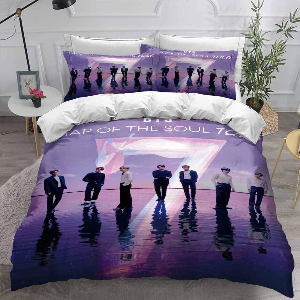 Buy Map of The Soul Duvet Cover Set Kpop BTS Bedding Sets 3 Piece Ultra ...