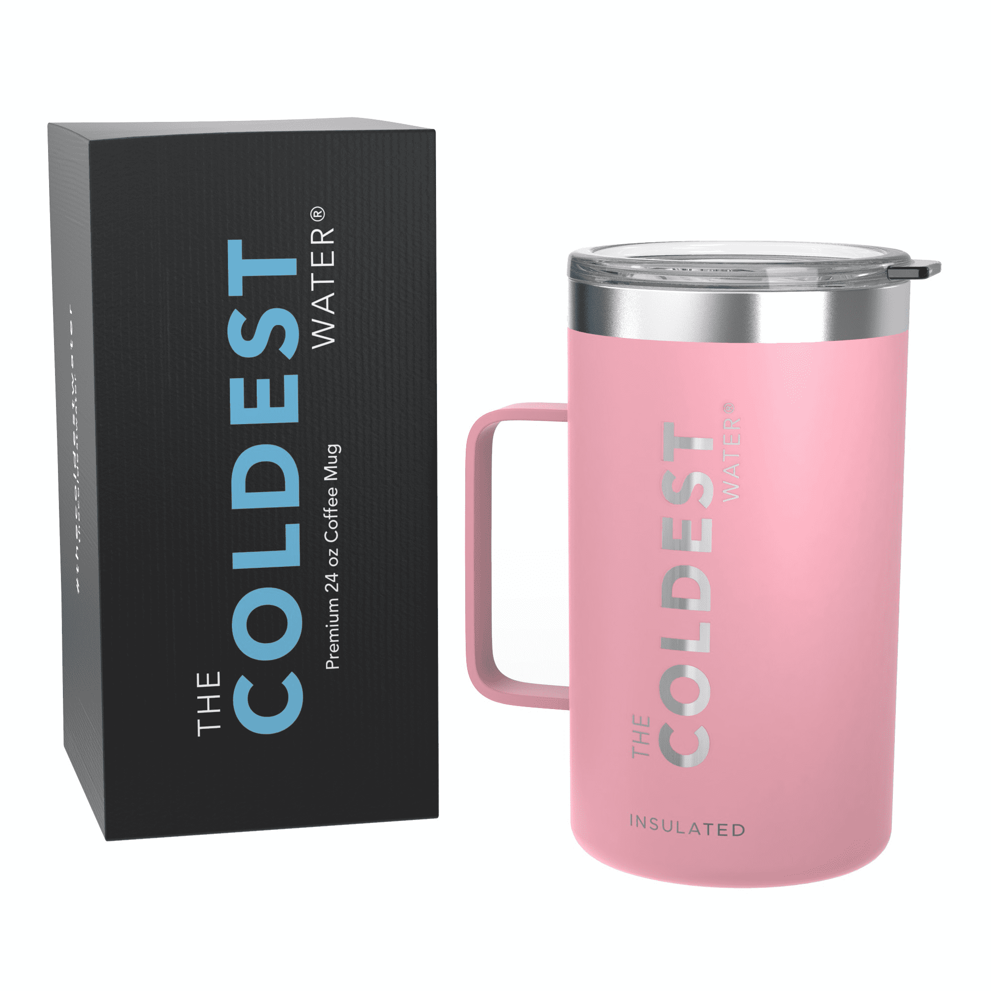 The Coldest Coffee Mug - Stainless Steel Super Insulated Travel Mug for ...