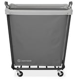Dryser, Large Commercial Heavy-Duty Laundry Hamper, 320L, Gray ...