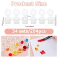 Plastic Paint Empty Box Clear 170x33x23.5mm - Walmart.com