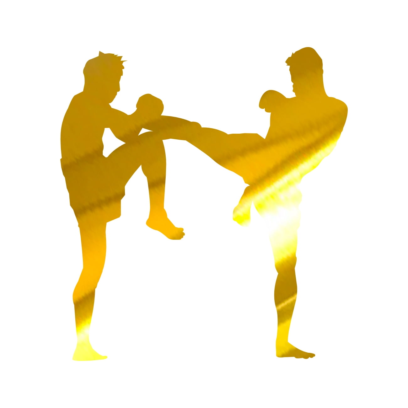 Muay Thai Kickboxing Sticker Decal Die Cut - Self Adhesive Vinyl ...