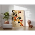 Affixzi Japanese Persimmon Poster, Modern Asian Wall Art, Abstract ...