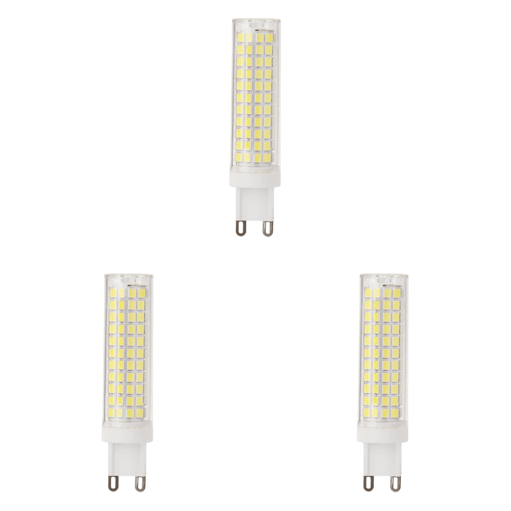 Bombilla LED G9 15W 1500LM SMD 2835 Lámpara Cerámica Con Maíz Regulable ...
