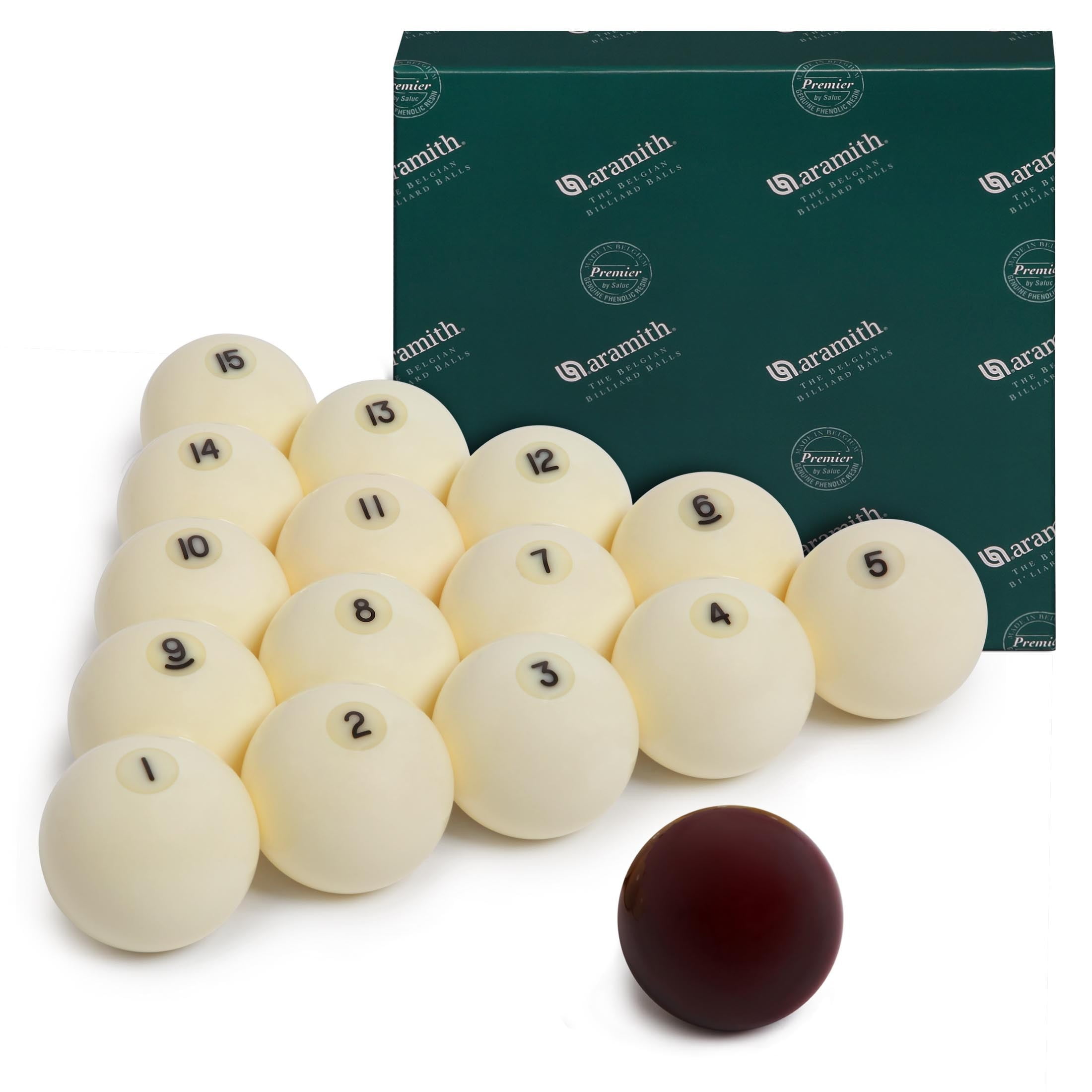 Aramith Premier Russian Pyramid Billiard Ball set 68 mm - Walmart.com