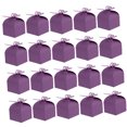 HEMOTON Purple Creative Paper Gift Boxes for Storing Candies and Snacks ...