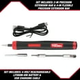 Hyper Tough Rechargeable 4 Volt 45-Piece Precision Screwdriver Set with ...