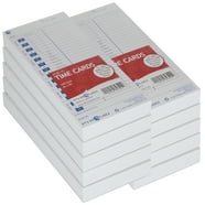 TOPS, TOP1258, Job Costing Time Cards, 500 / Box, Yellow - Walmart.com