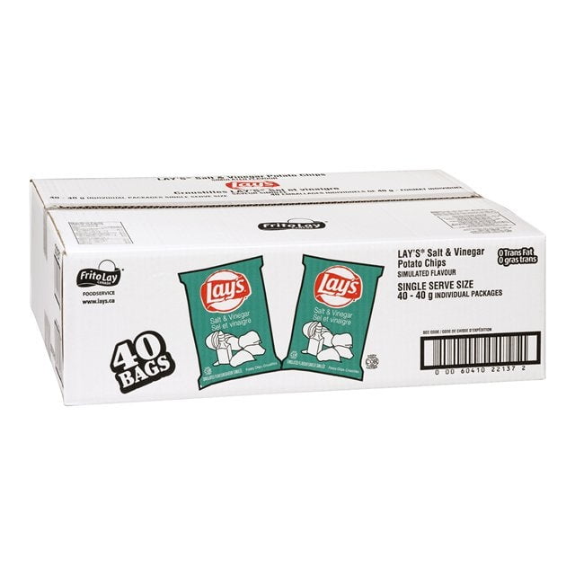 Click here for A2zbaazar Lays Salt & Vinegar Potato Chips 40g/Uni... prices