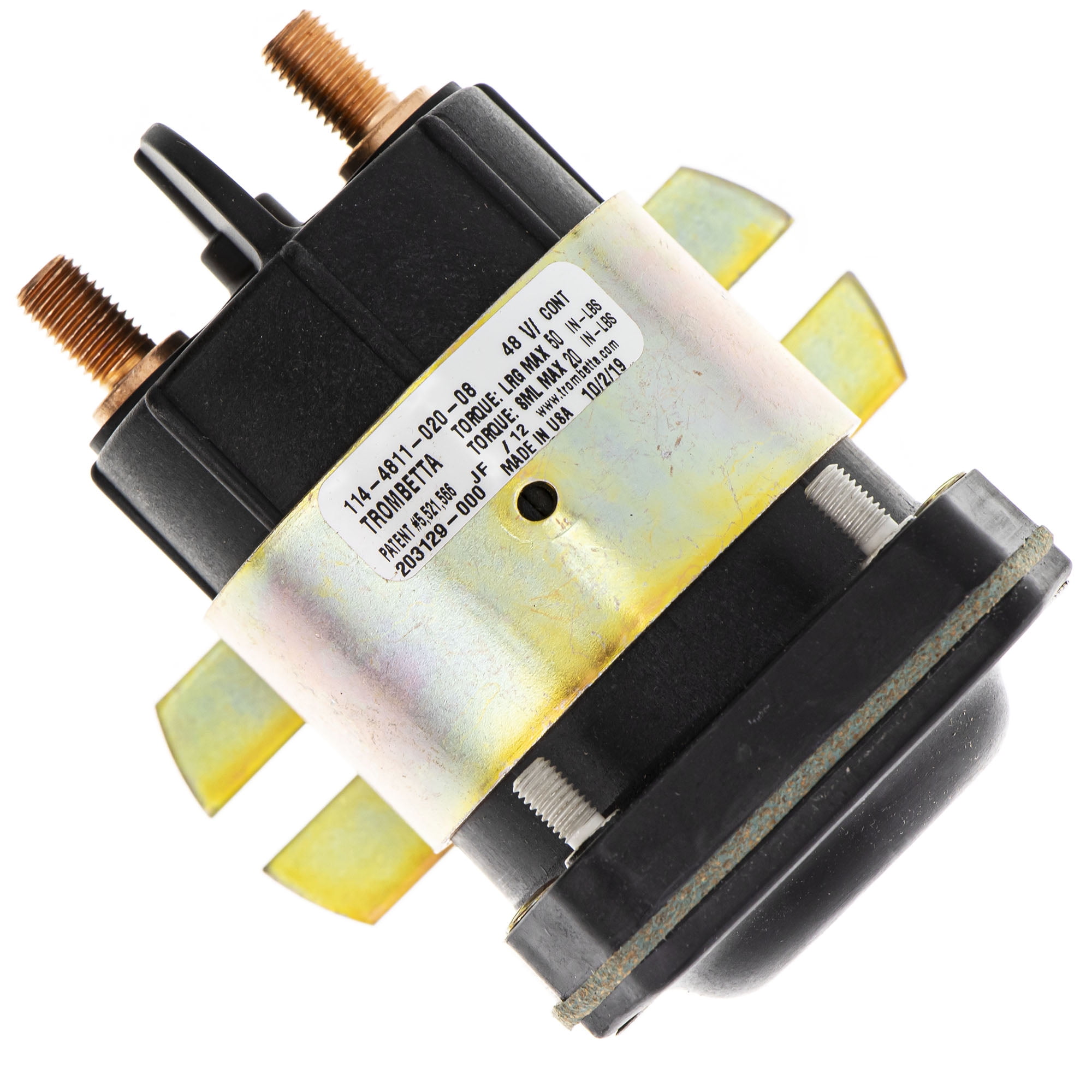 Polaris 4012818 48V Trombetta Contactor Assembly Ranger EV Li-Ion Gem ...