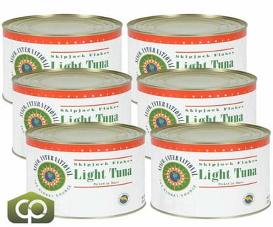 Portico Classic Tuna Light In Water Flake 1.89KG/4.17LBS (6/Case ...