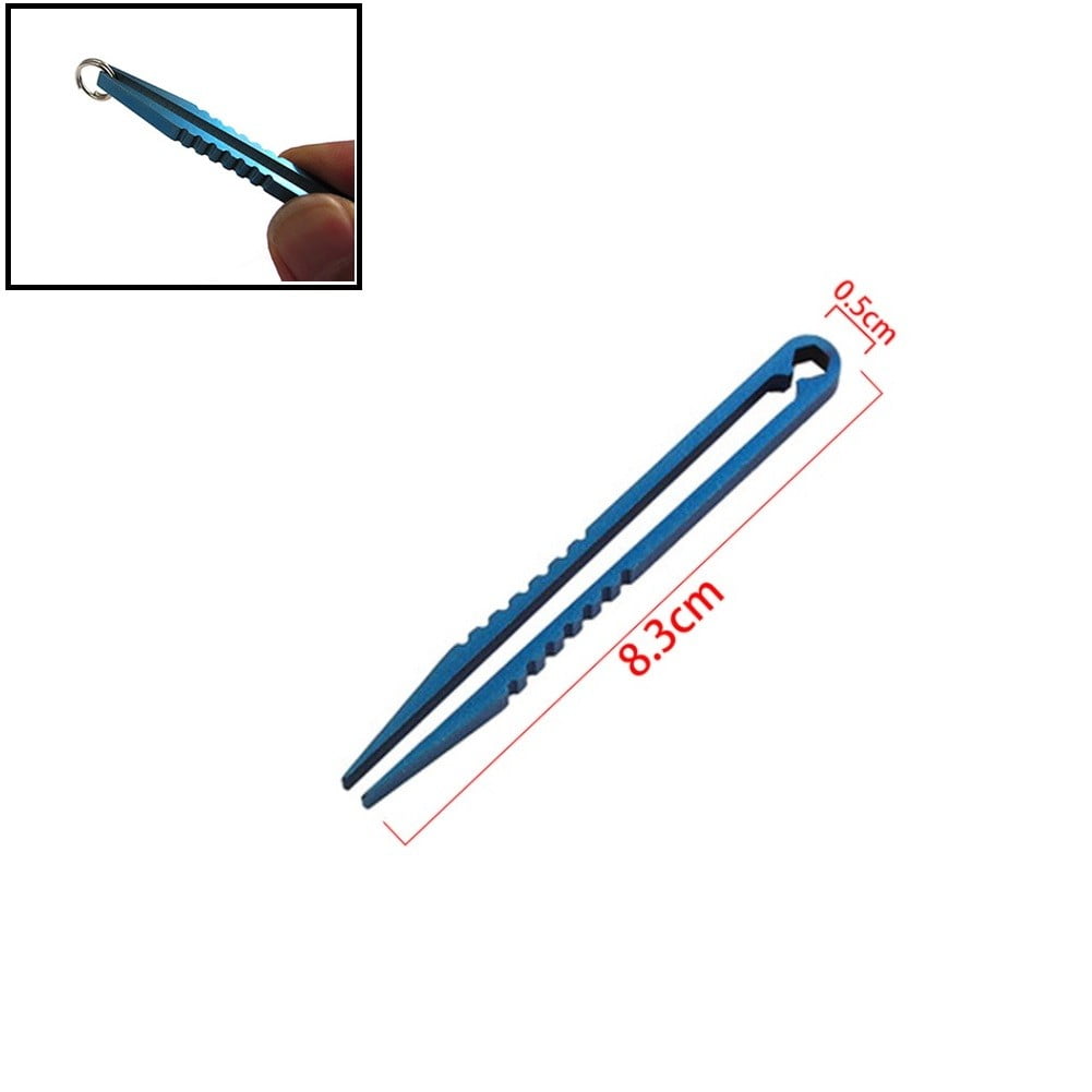 Titanium Tweezer Clamp Pick Up Clip Fish Bone Grab Splinter Plier ...