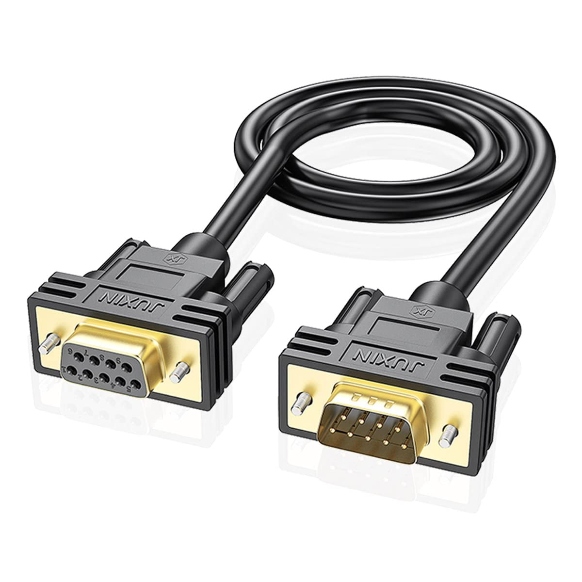 Copper Wire Db9 Extension Serial Cable Male to Female,Double Shielded ...