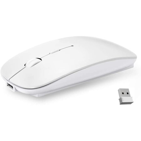 Rechargeable Wireless Mouse Dual Mode Bluetooth Silent | Walmart Canada