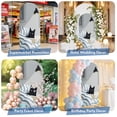 Arch Backdrop 4 Ft, Black Cat Spandex Stretch Fitted Arch Cover, Round ...