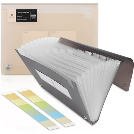 Classify Briefcase,File Organizer,Project File Folder, Letter Size - 2 ...