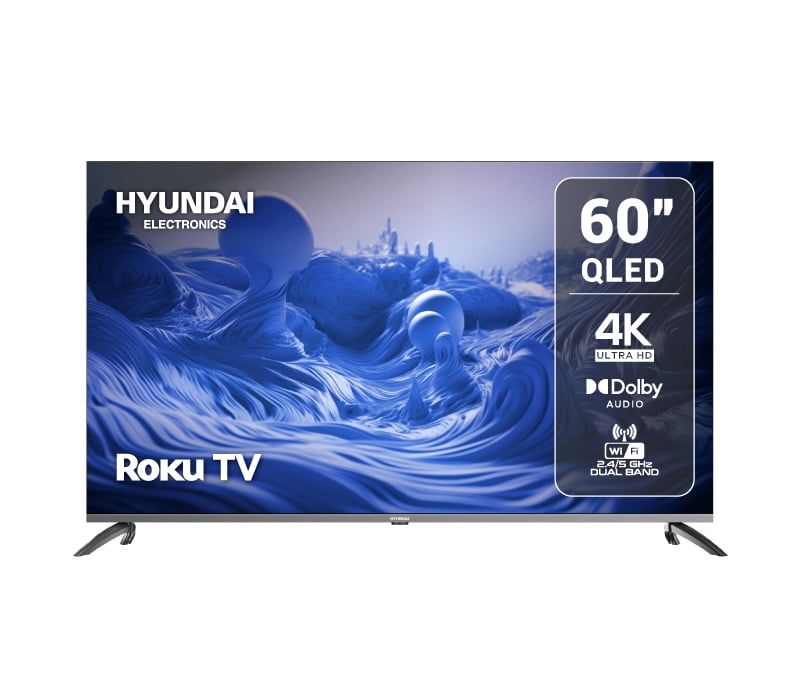Hyundai Televisor 60 Pulgadas Uhd 4k Qled Smart, Dolby Audio, Wifi Dual ...