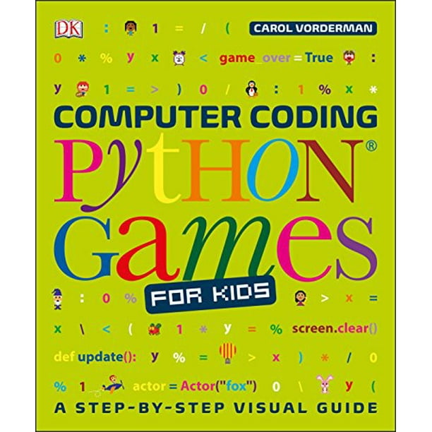 Computer Coding Python Games For Kids - Walmart.com