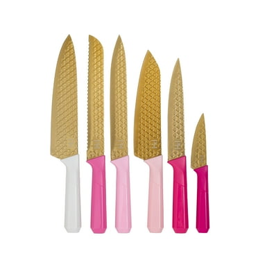 Paris Hilton's 10-Piece Cutlery Knife Set, Heart-Shaped Stainless Steel ...