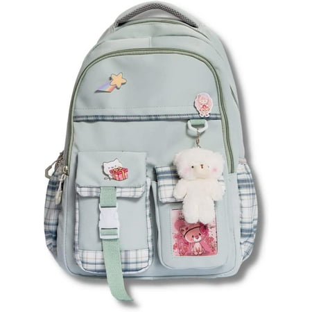 Korean Cute Kawaii Japanese Pastel Aesthetic Travel Daypack Backpacks ...