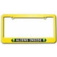 Aliens Inside, Sci-Fi License Plate Tag Frame, Multiple Colors ...