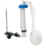 Hyper Tough Toilet Repair Kit with Fill Valve Flapper and Float for ...
