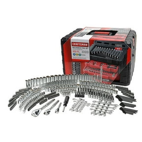 Craftsman 299pc Ultimate Easy-read SAE/Metric Socket Set With Mechanic ...