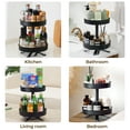 2 Tier Rotating Spice Rack, 10-inch Spinning Spice Organizer, Kitchen ...