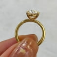 2.00Ct Oval Cut Lab-Created Diamond For Women Wedding Ring 14K Yellow ...