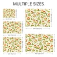 Botanical Forest Mushroom Fern Pattern Wall tapestry， Large size ...