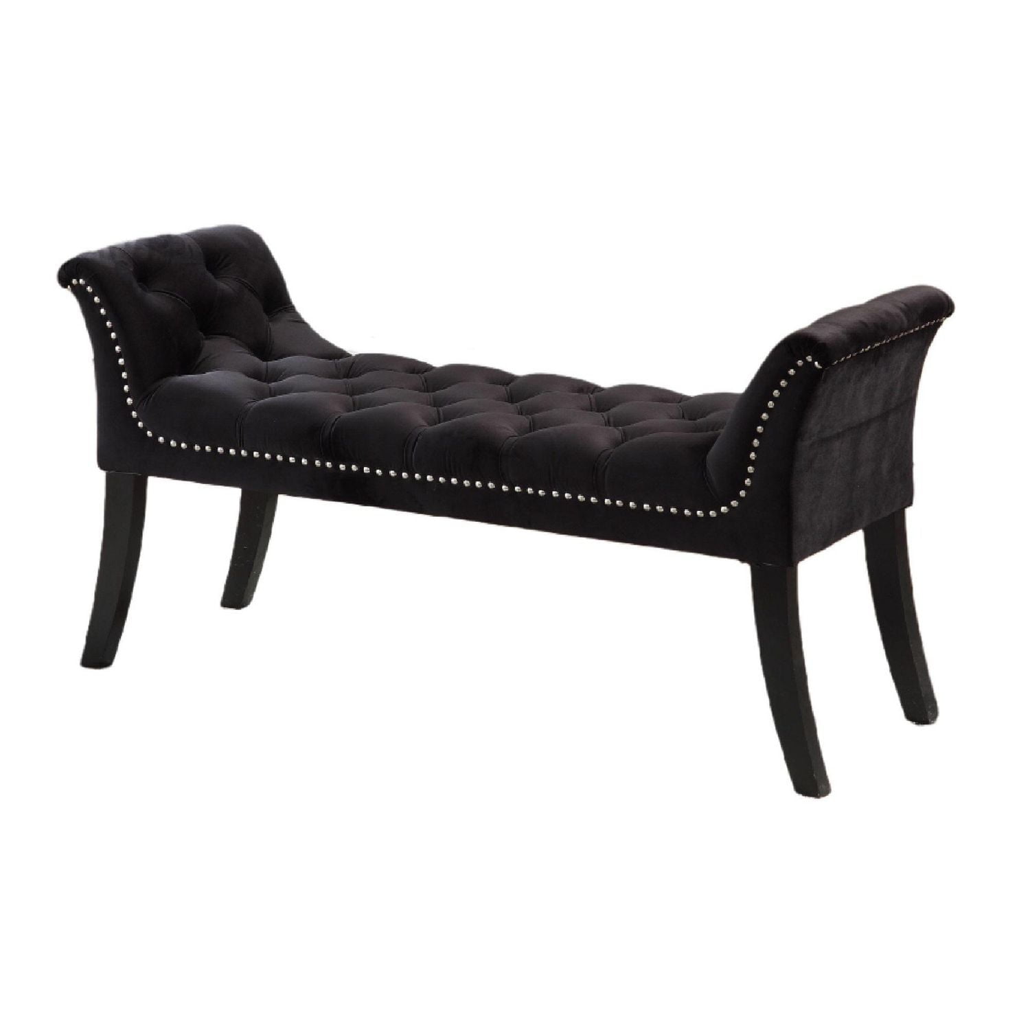 Click here for Ih Casadécor Imperial Tufted Bench With Armrest (B... prices