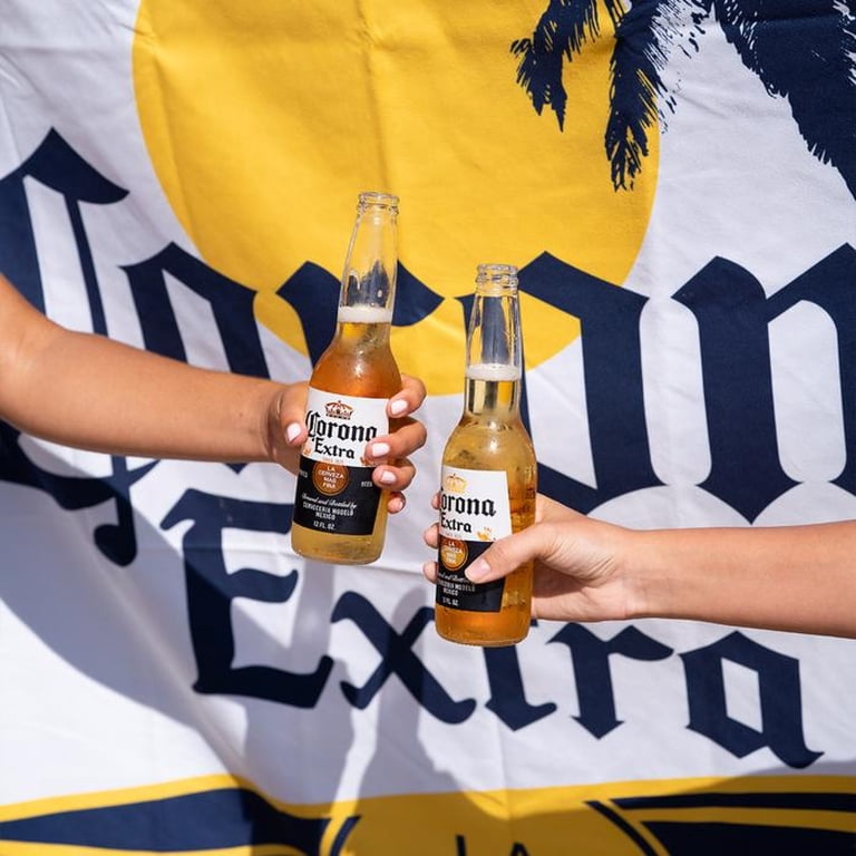 Corona Beer Bottle Label