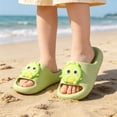 BOOMNY Toddler Boys Girls Slippers Cartoon Anti Slip Open Toe Summer ...