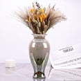 11.8" Tall Blown Glass Vase, Colorful Opaque Glass Vase, Unique Design ...