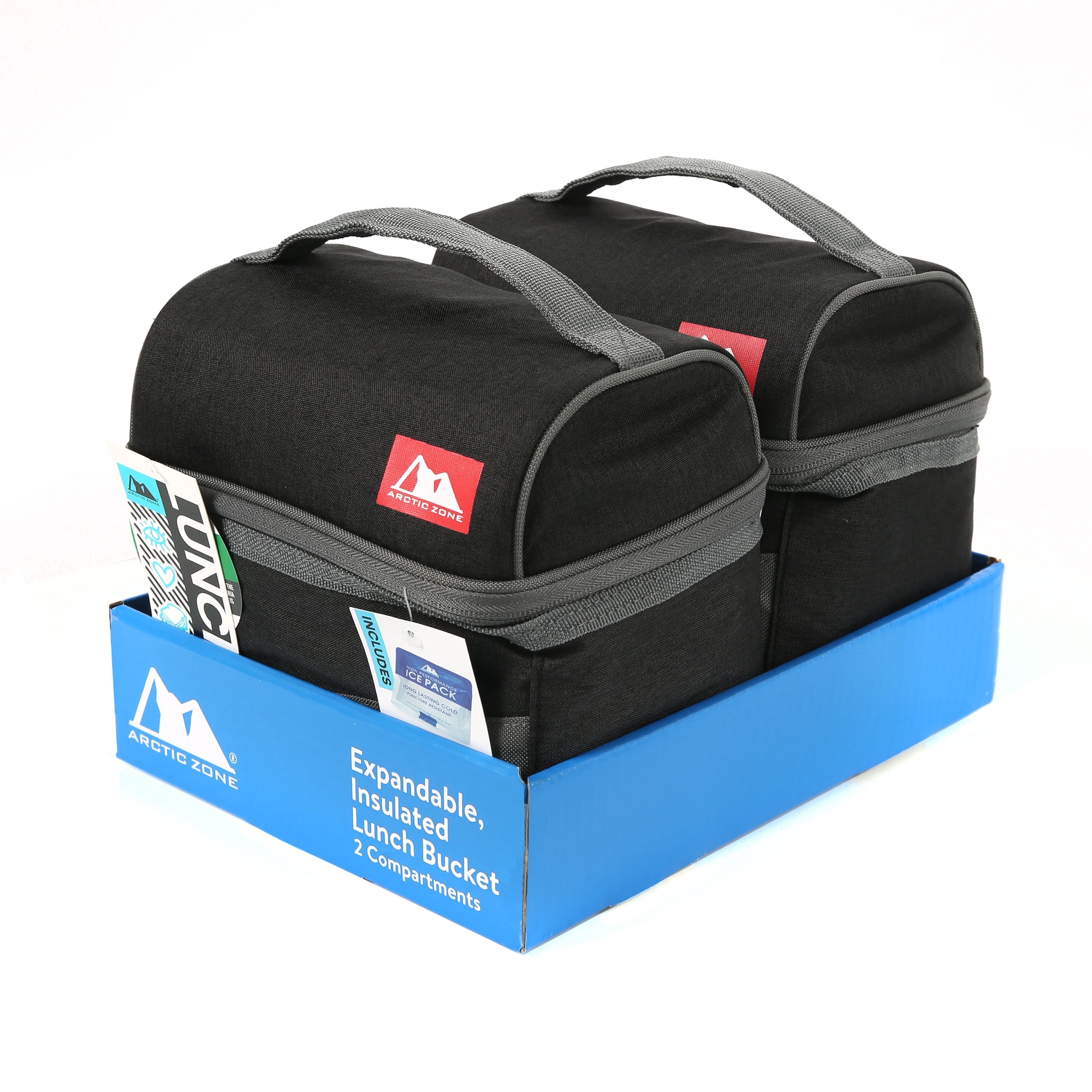 Arctic Lunch Box Arctic Zone Expandable Upright HardBody® Reusable ...