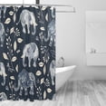 Dailycode Shower Curtain Liners 66x72in Water Resistant Machine ...