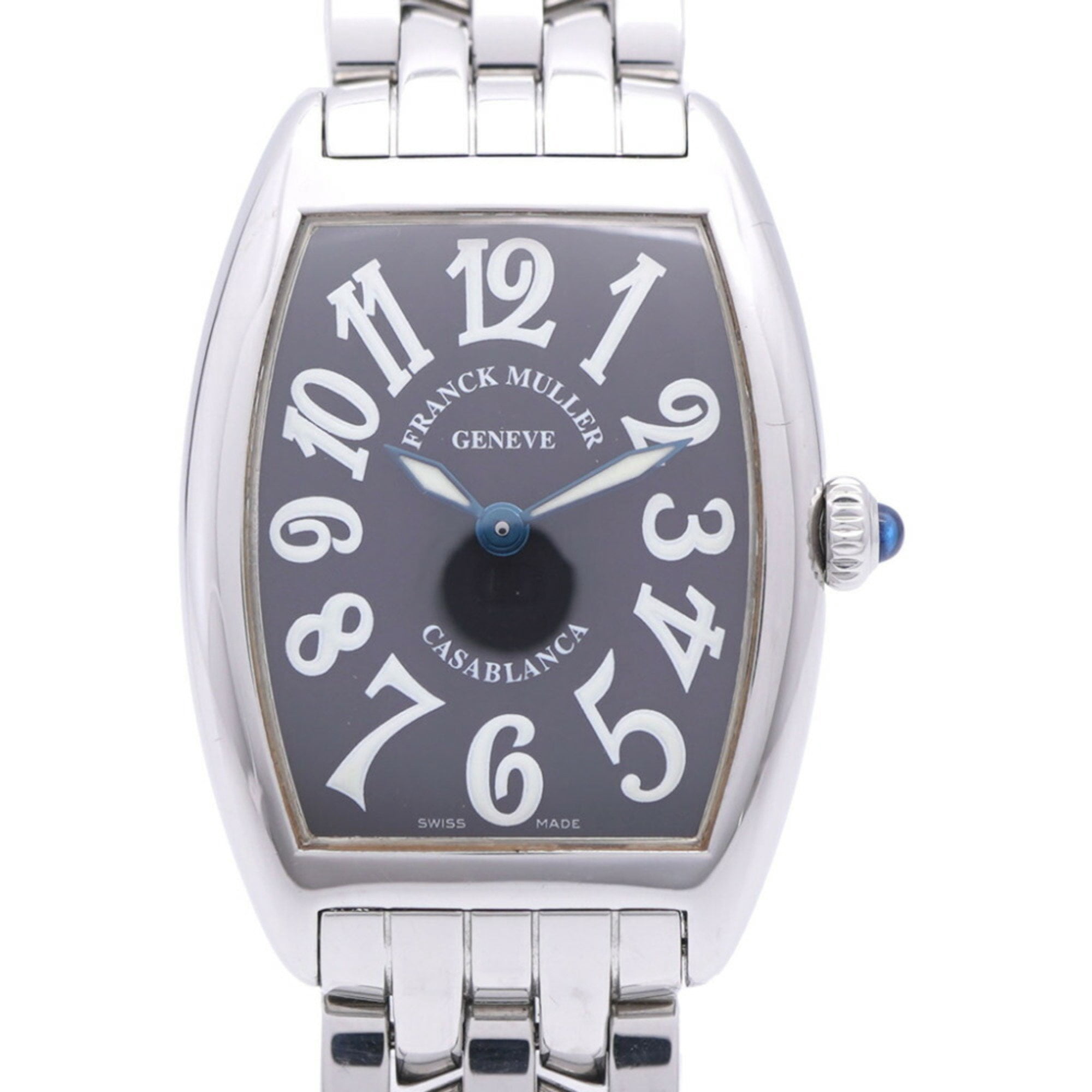 Pre-Owned Franck Muller Casablanca 1752 Quartz Watch Stainless Steel ...