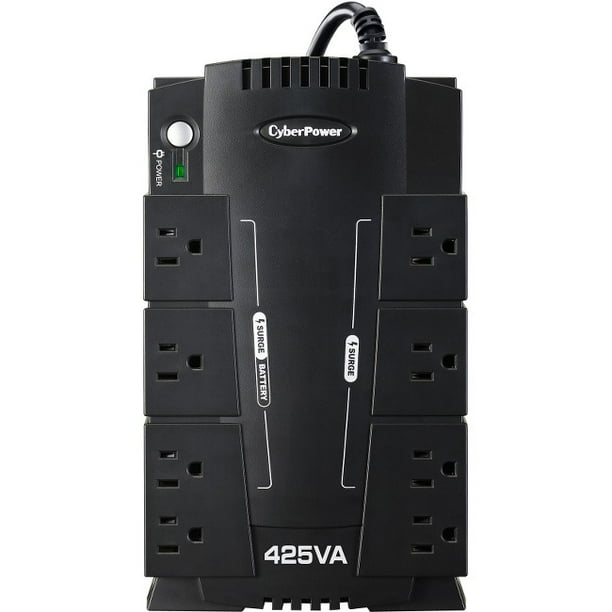 CyberPower CP425SLG - UPS - 255 Watt - 425 VA - Walmart.com - Walmart.com