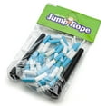 K-Roo Sports 7-foot Jump Rope with Plastic Beaded Segmentation, Blue ...