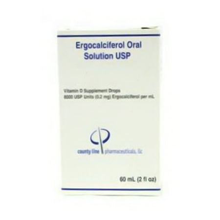 Ergocalciferol Oral Solution With Vitamin D - 60 Ml - Walmart.com