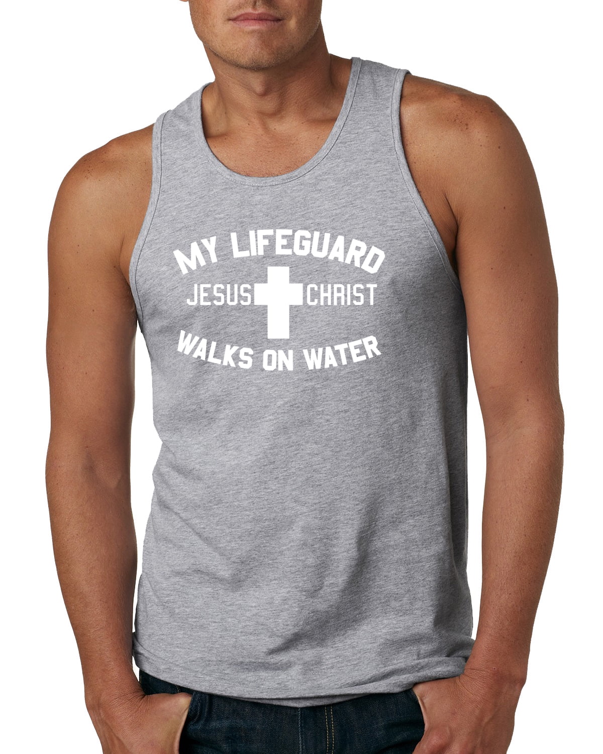 My Lifeguard Walks on Water Jesus Christ Bible | Mens Inspirational ...