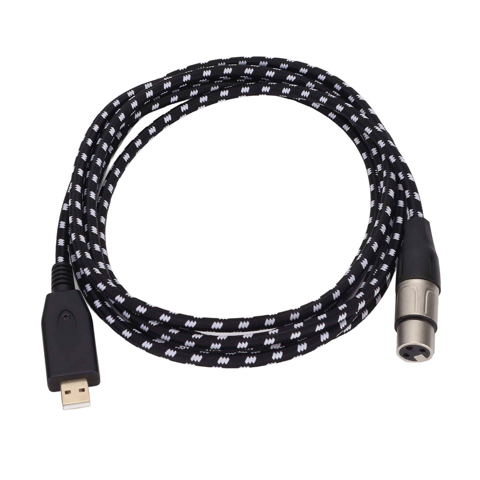 Cable de micrófono USB Cable USB a XLR hembra de 3 pines para ...