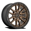Fuel 1PC Aluminum Rim D633 ZEPHYR 17X8in Matte Black Finish, D6331780C6 ...