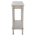 SAFAVIEH Tin.sley Amish Rectangular Console Table, Greige (28 in. W x ...