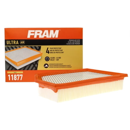 FRAM Ultra Premium 40,000 Mile Air Filter, 11943 for Select Hyundai and ...